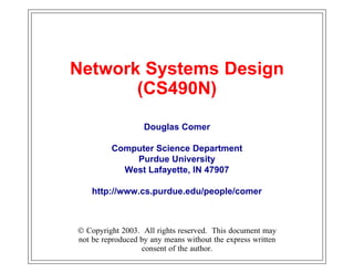 Information Technology Network Design.pdf | Computer Networking | Computing