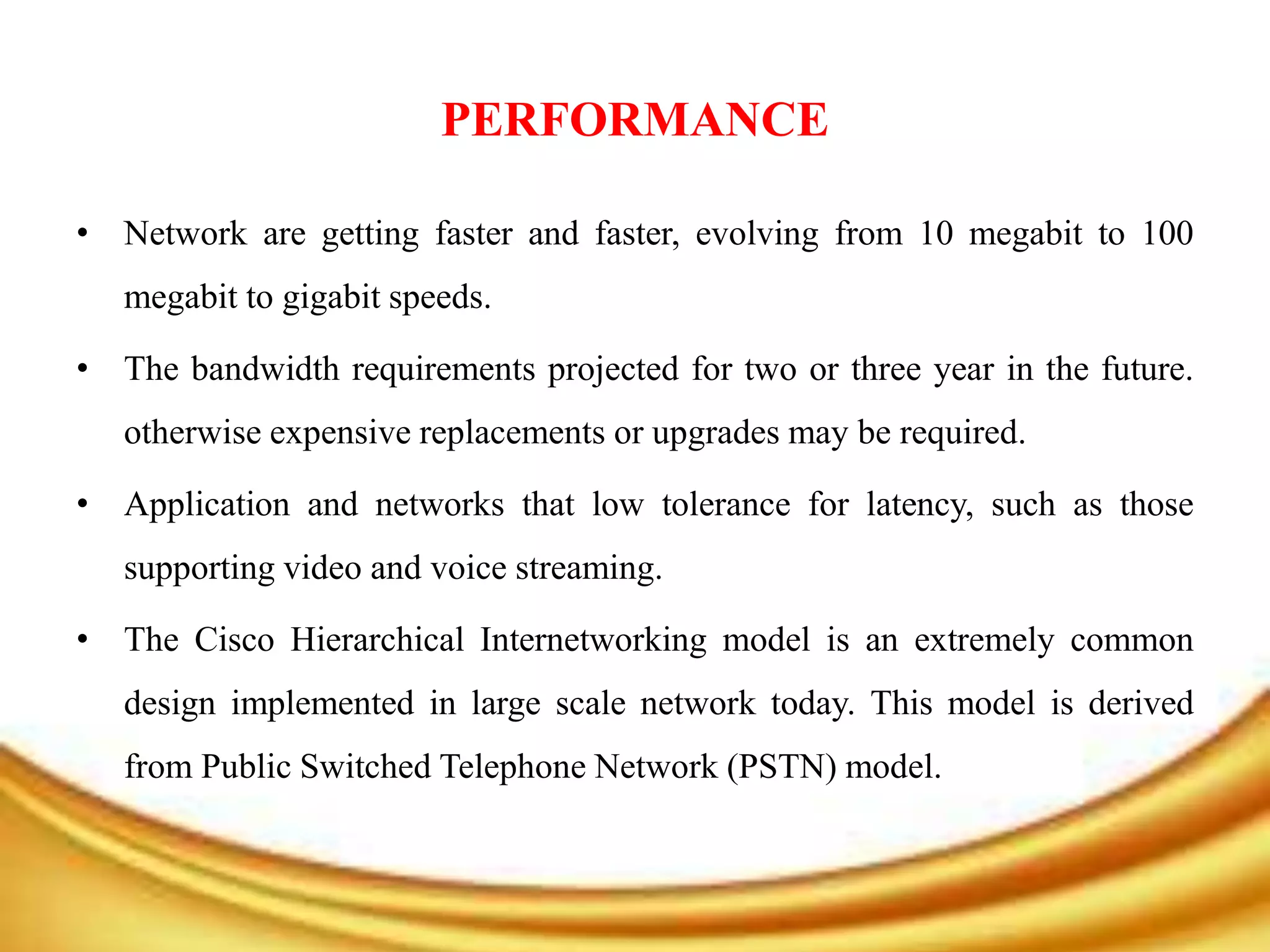 Network design consideration | PPTX