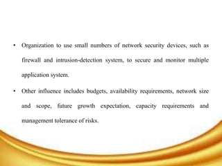 Network design consideration | PPTX