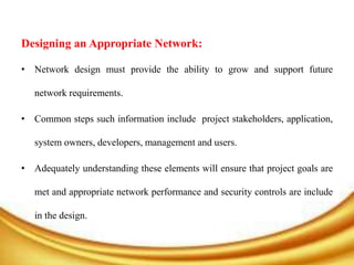 Network design consideration | PPTX