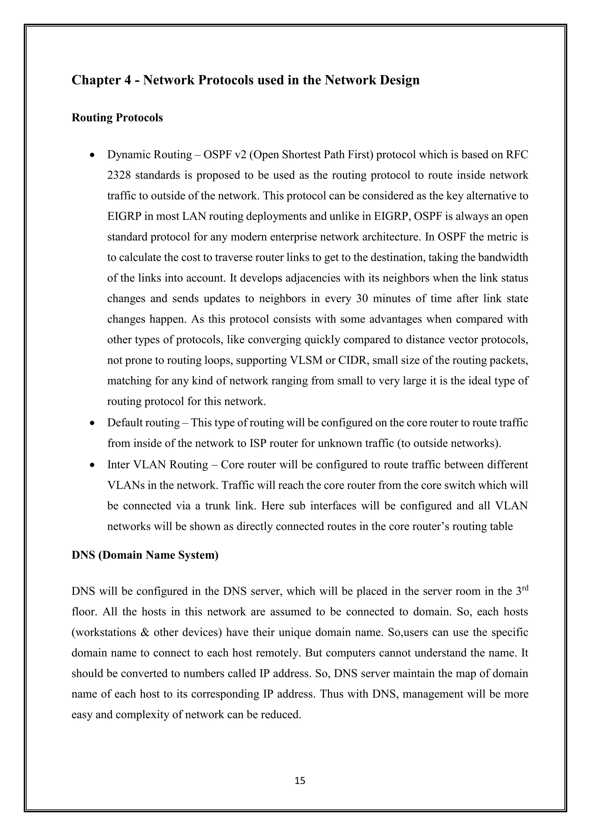 Network Design for a Small & Medium Enterprise | PDF