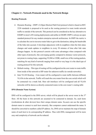 Network Design for a Small & Medium Enterprise | PDF