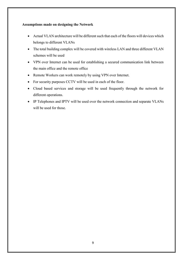 Network Design for a Small & Medium Enterprise | PDF | Computer Networking | Computing