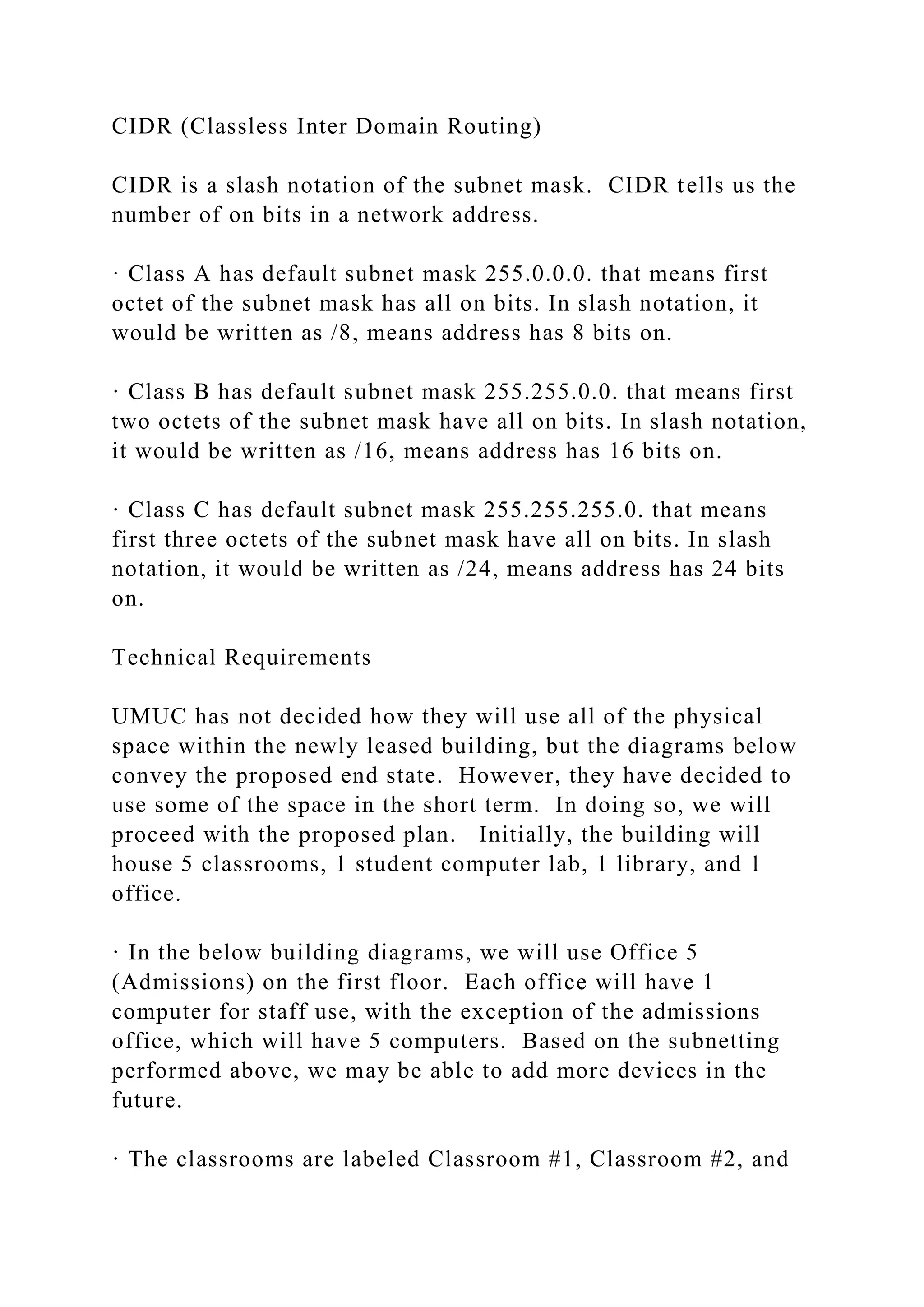 Network Design Proposal Templatenetwork Design Proposal Docx