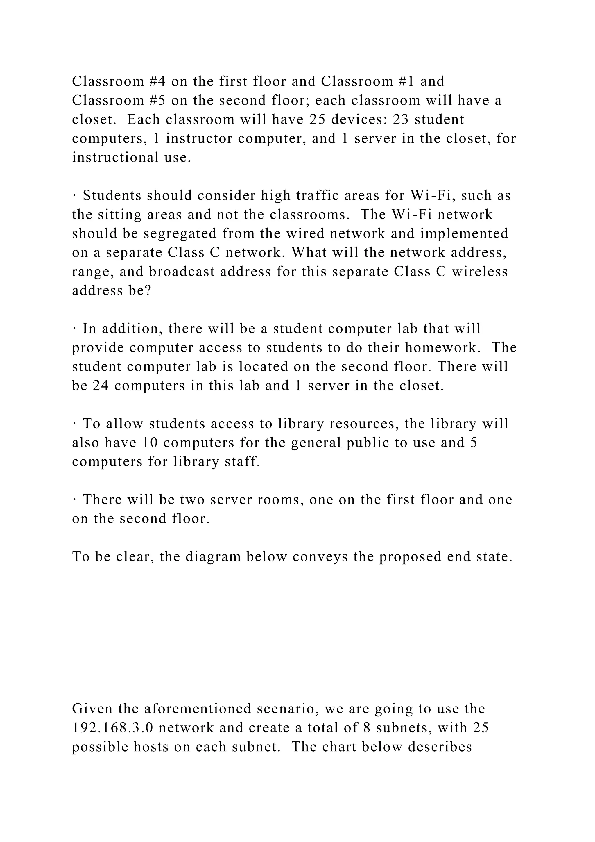 Network Design Proposal Templatenetwork Design Proposal Docx