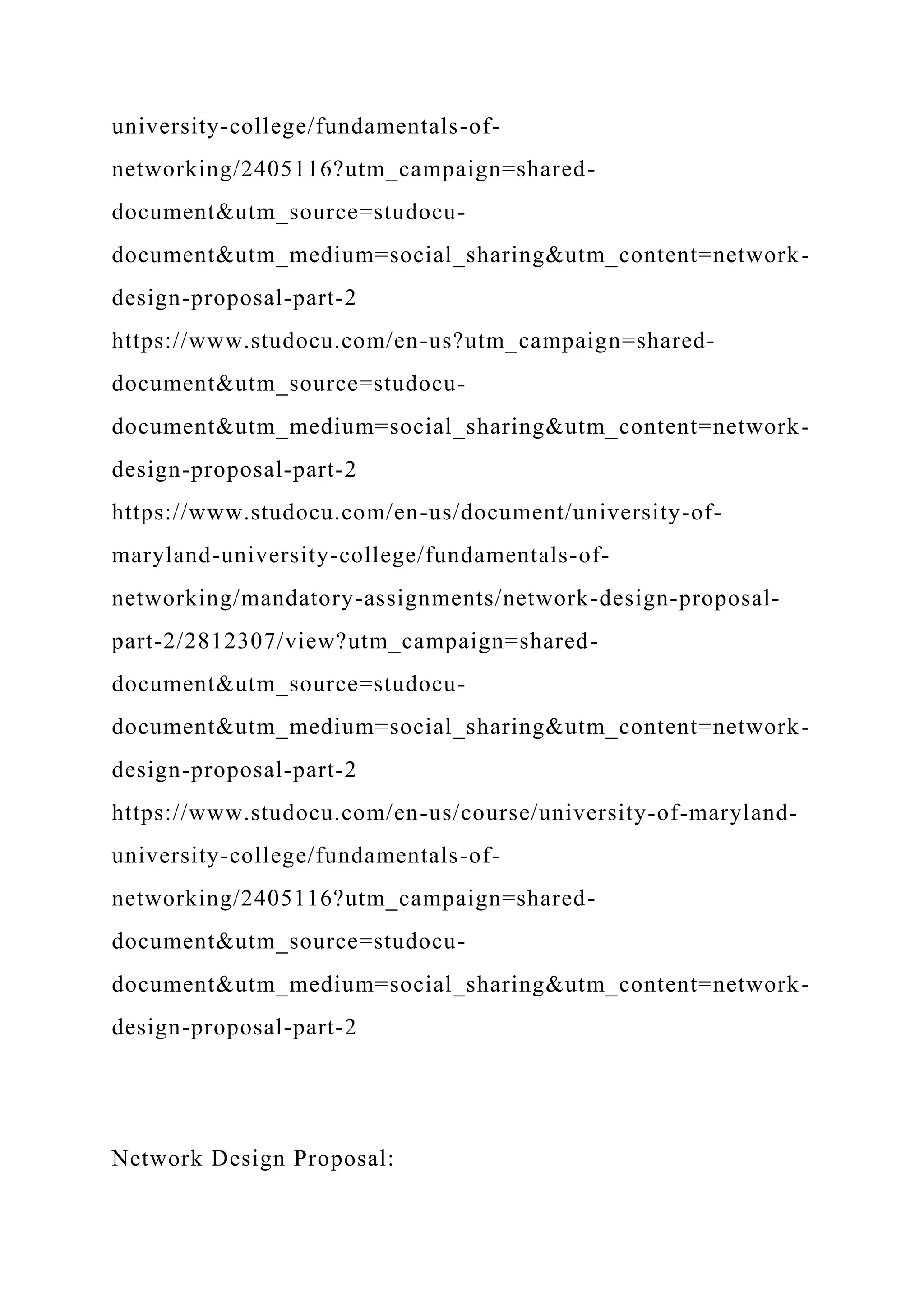 Network Design Proposal TemplateNetwork Design Proposal.docx