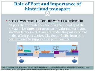 Network designs for improved hinterland transport | PDF | Logistics and ...