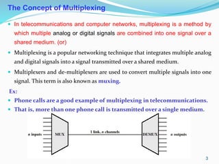 Multiplexing,LAN Cabling,Routers,Core and Distribution Networks | PPT