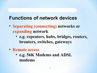 Network devices | PPT