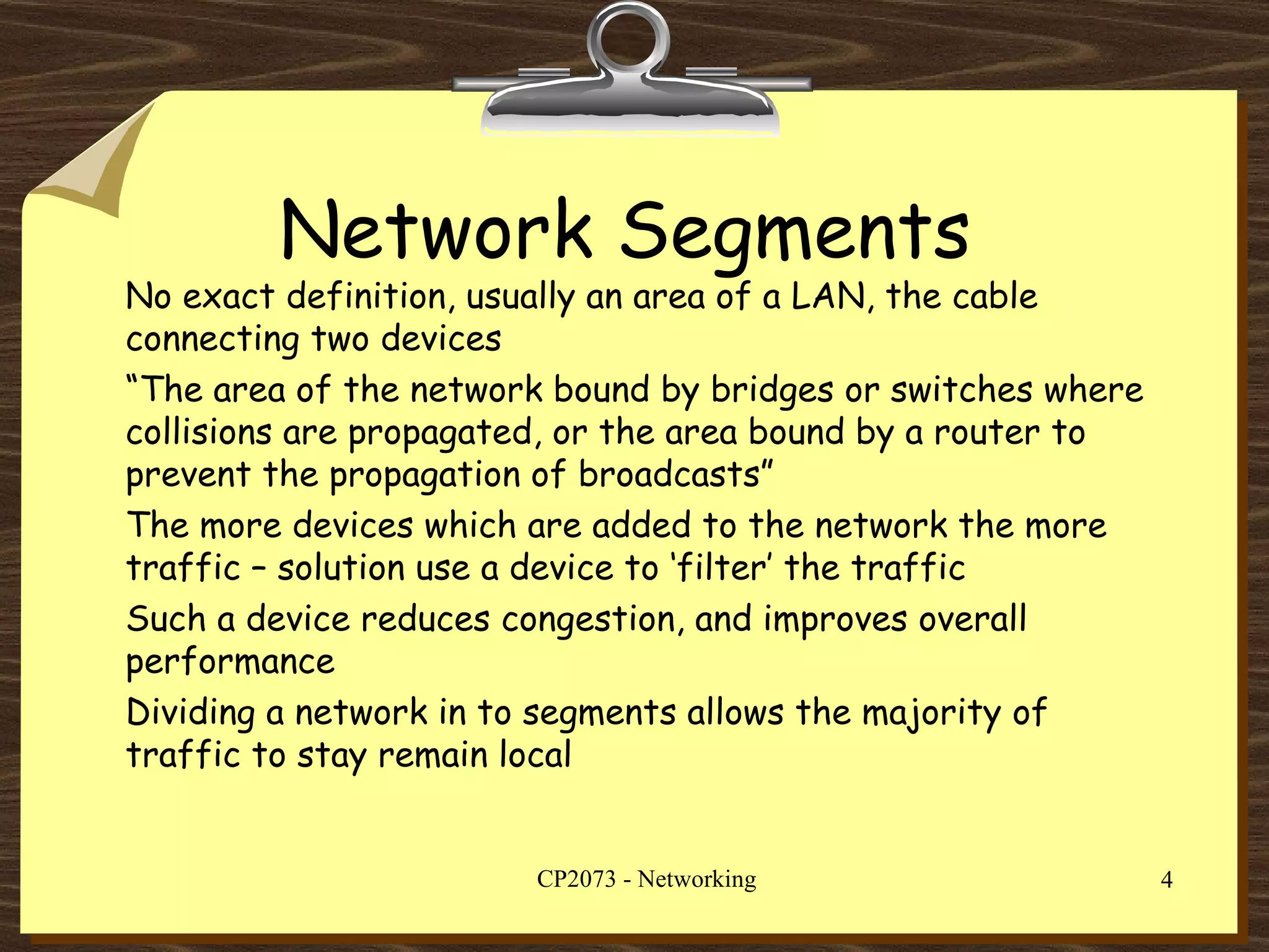 Network devices | PPT