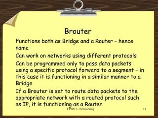 Network devices | PPT