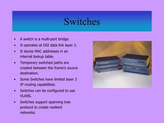 Network devices | PPTX