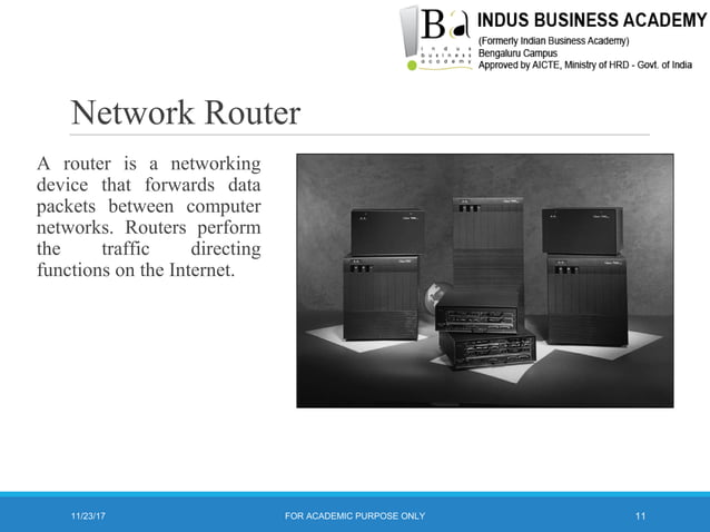 Network devices | PPT