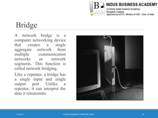 Network devices | PPT