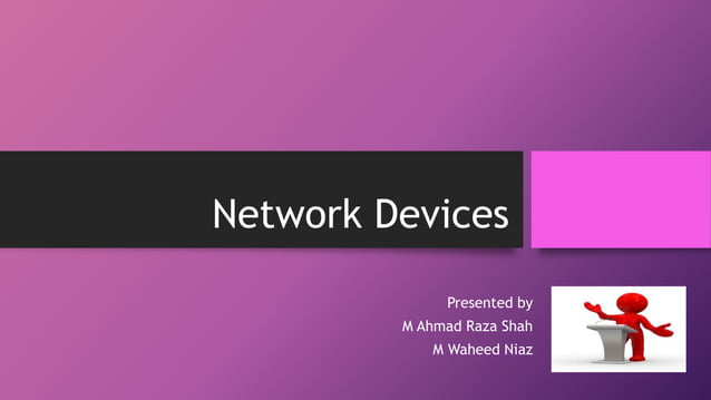Network devices | PPT