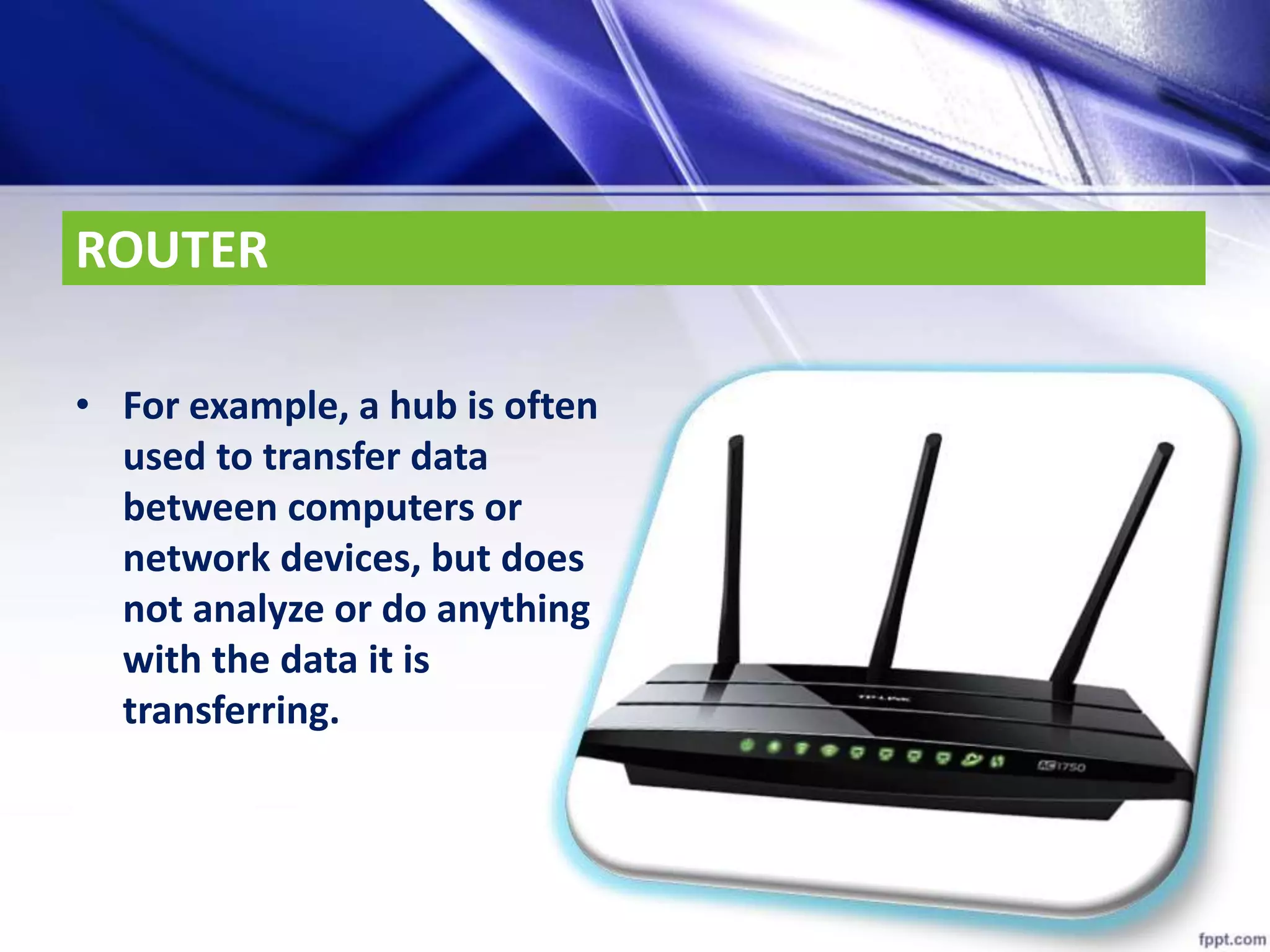 Network devices | PPTX