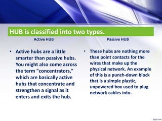 Network devices | PPTX