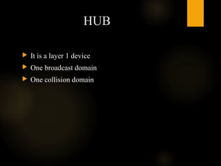 Network devices | PPT