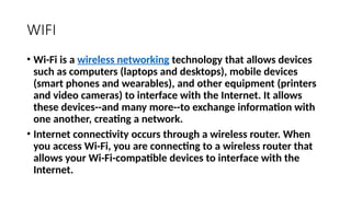 NETWORK DEVICES router switch hub wireless access point.pptx