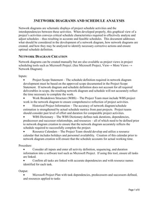 Network diagrams | DOC