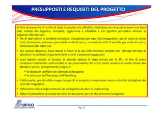 SIMCO - Network distributivo | PDF | Logistics | Business