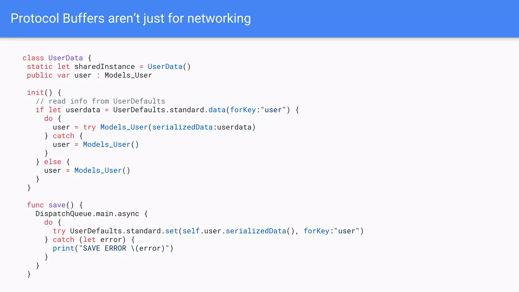 Networked APIs with swift | PPT