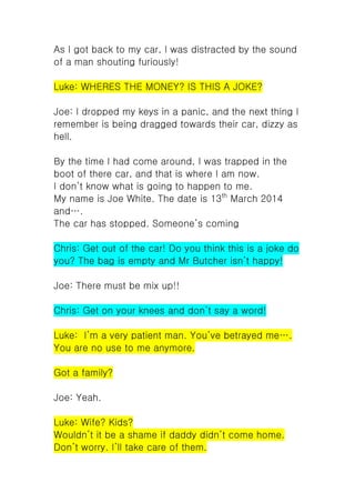 Networked edited script for dubbing | PDF