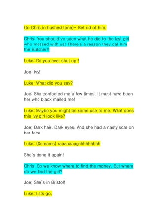 Networked edited script for dubbing | PDF