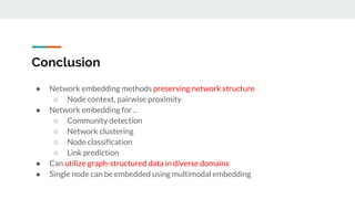 Network embedding | PDF | Computer Networking | Computing
