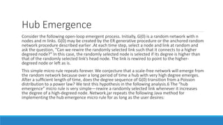Network emergence | PPTX