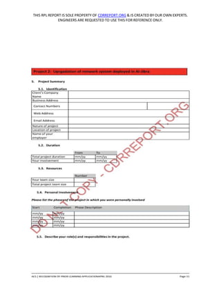 Network Engineer RPL Report Sample - CDRReport.org