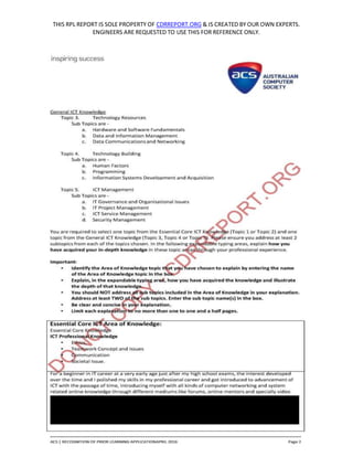 Network Engineer RPL Report Sample - CDRReport.org