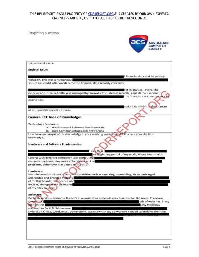 Network Engineer RPL Report Sample - CDRReport.org