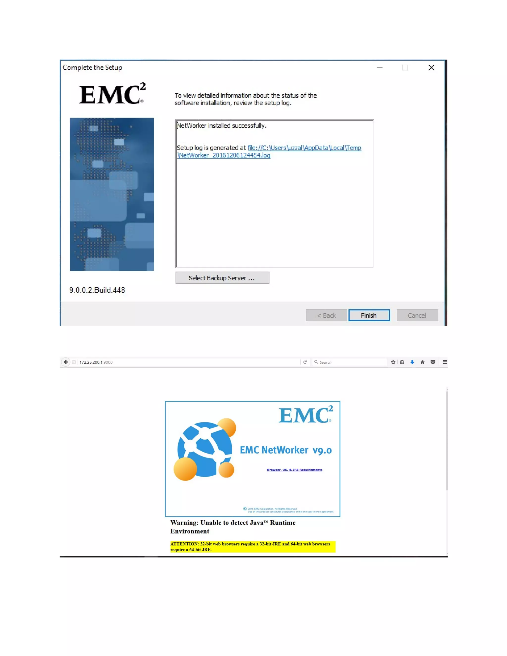 EMC Networker installation Document | DOC