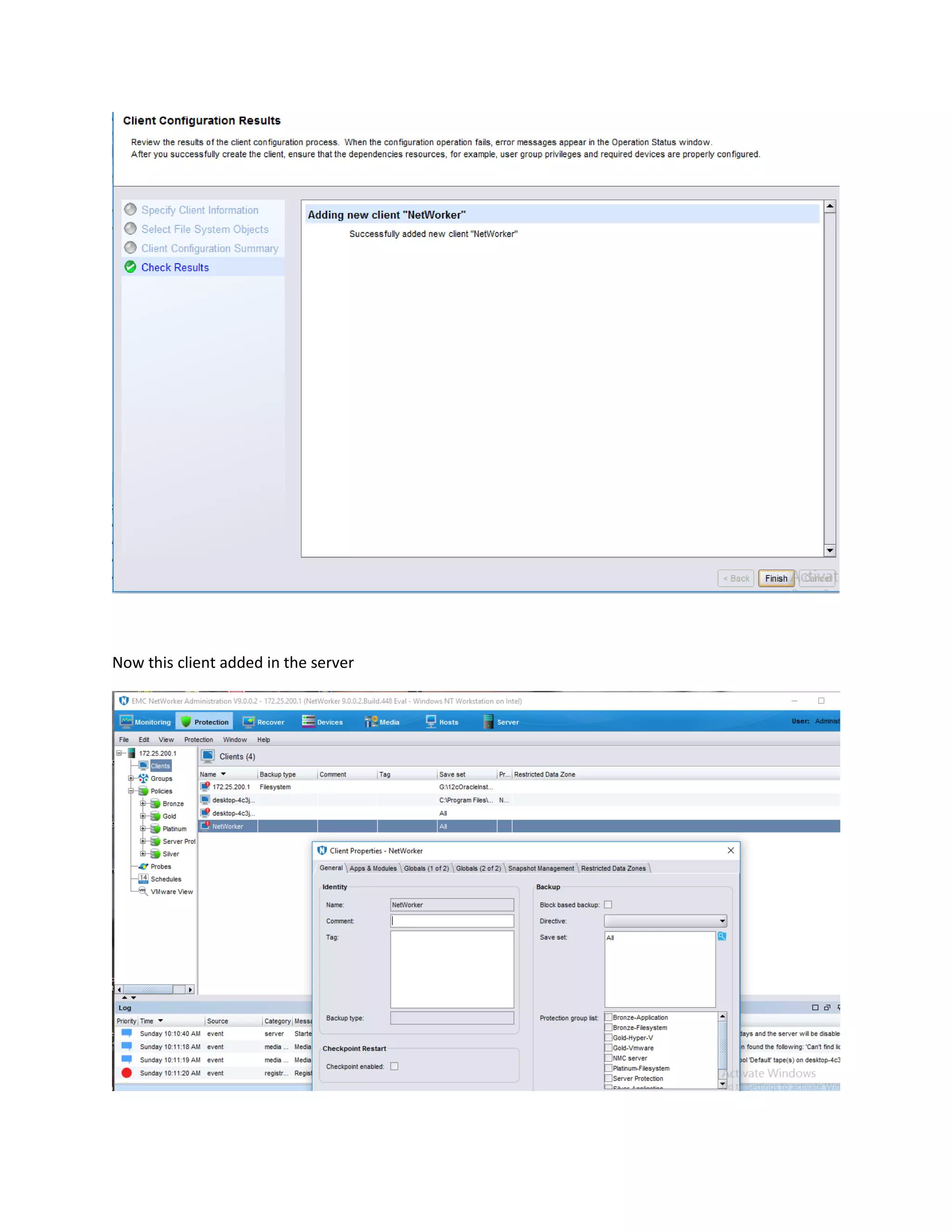 EMC Networker installation Document | DOC