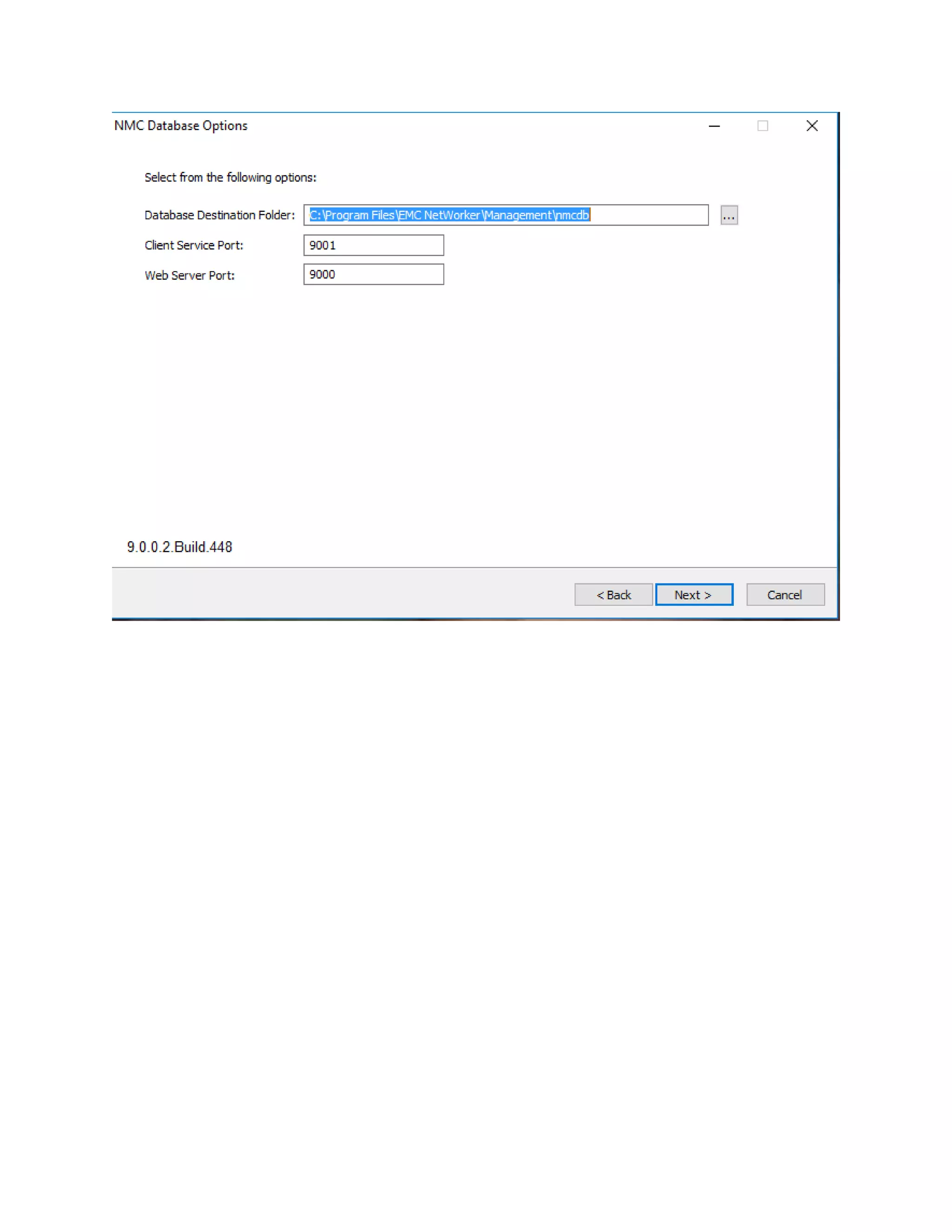 EMC Networker installation Document | DOC