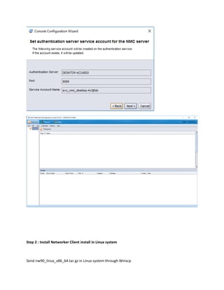 EMC Networker installation Document | DOC