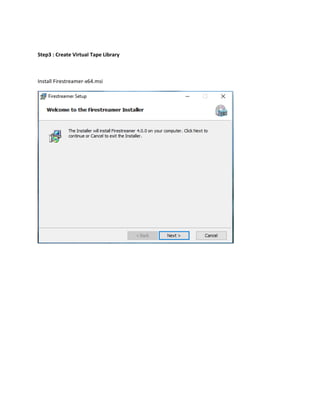 EMC Networker installation Document | DOC