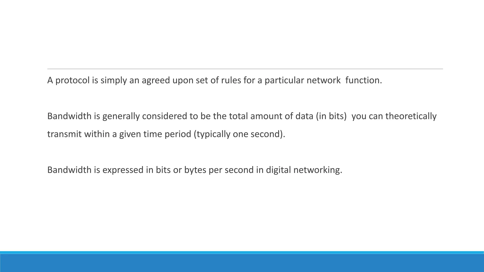 Network essentials - chapter 1 | PPTX | Computer Networking | Computing