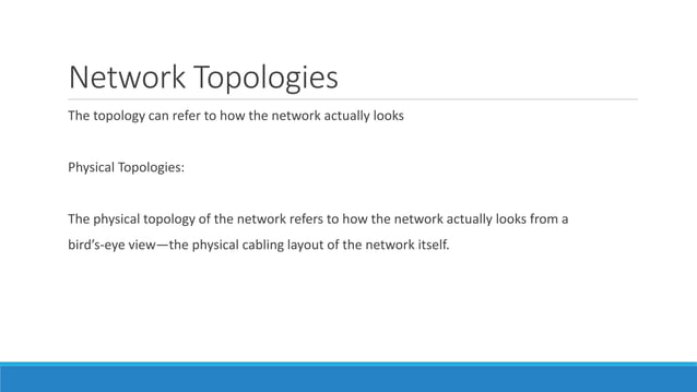 Network essentials - chapter 1 | PPTX | Computer Networking | Computing