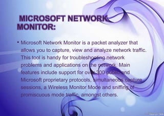 Network examples and network software | PPTX
