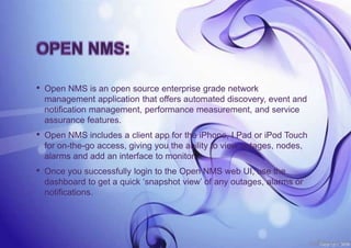 Network examples and network software | PPTX