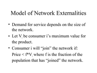 Network externalities | PPT