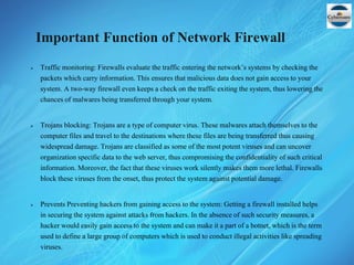 Network firewall function & benefits | PDF