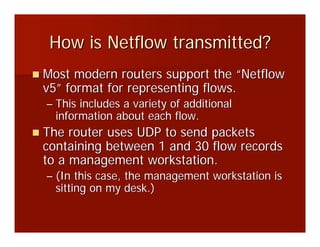 Network Flow Analysis | PDF