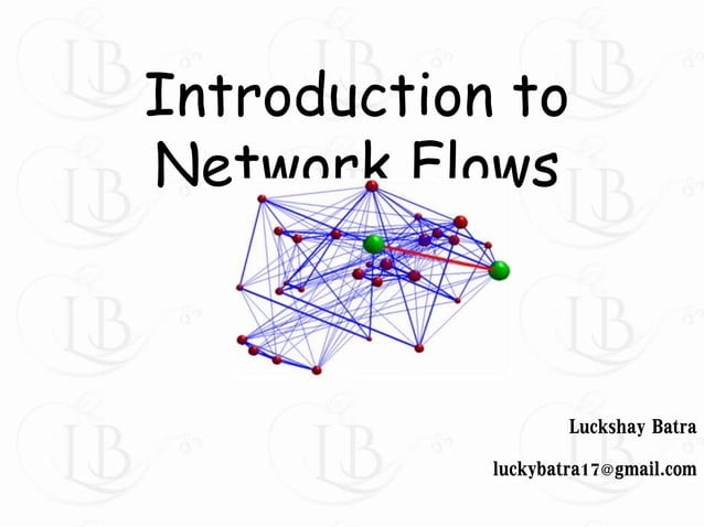 Network flows | PPTX