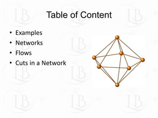 Network flows | PPTX