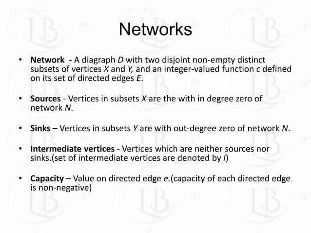 Network flows | PPTX