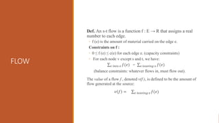 Network flows | PPTX