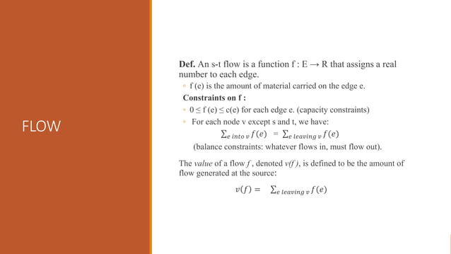 Network flows | PPTX